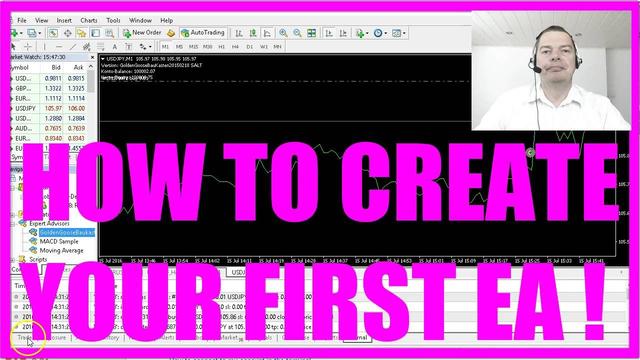 Step-by-Step Guide: Creating an Expert Advisor in MT4