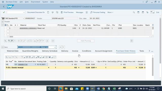 Understanding the Concept of Standard Price in SAP: Explained