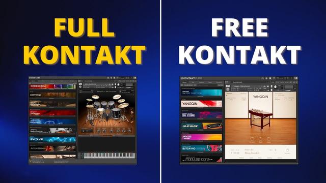 O software Kontakt é gratuito ou precisa ser comprado?