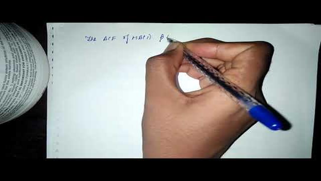 Understanding the Autocorrelation Function (ACF) of the MA(1) Process