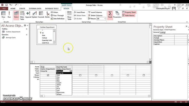 Understanding the AVG Expression in Access and How to Use It
