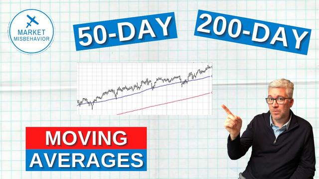Is the 50-day moving average the same as the 10-week moving average?