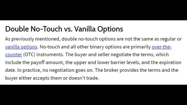 Understanding the Double No Touch Trade: A Comprehensive Guide