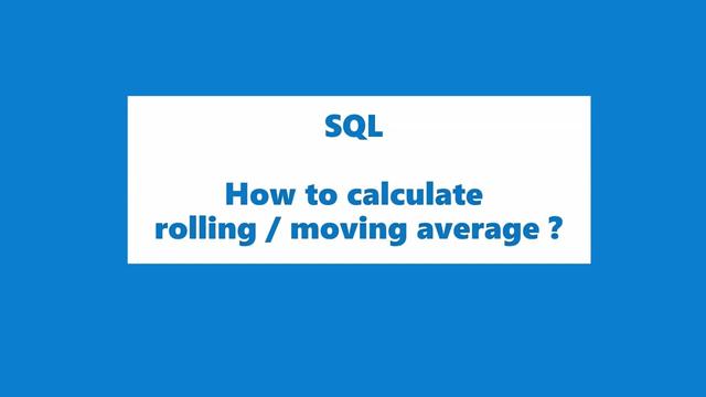 Cálculo da média móvel de 3 dias em SQL: Guia passo a passo