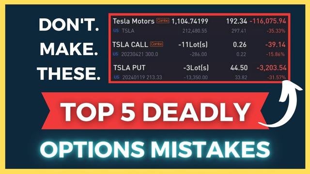 5 Mistakes to Avoid in Options Trading